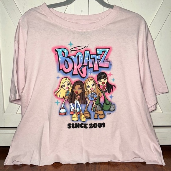 Bratz | Tops | Bratz Cropped Tee | Poshmark